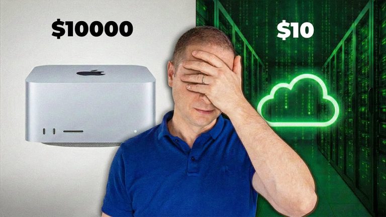 $10,000 Mac Studio vs Cloud AI: Who Actually Codes Better? - Tutorial emka