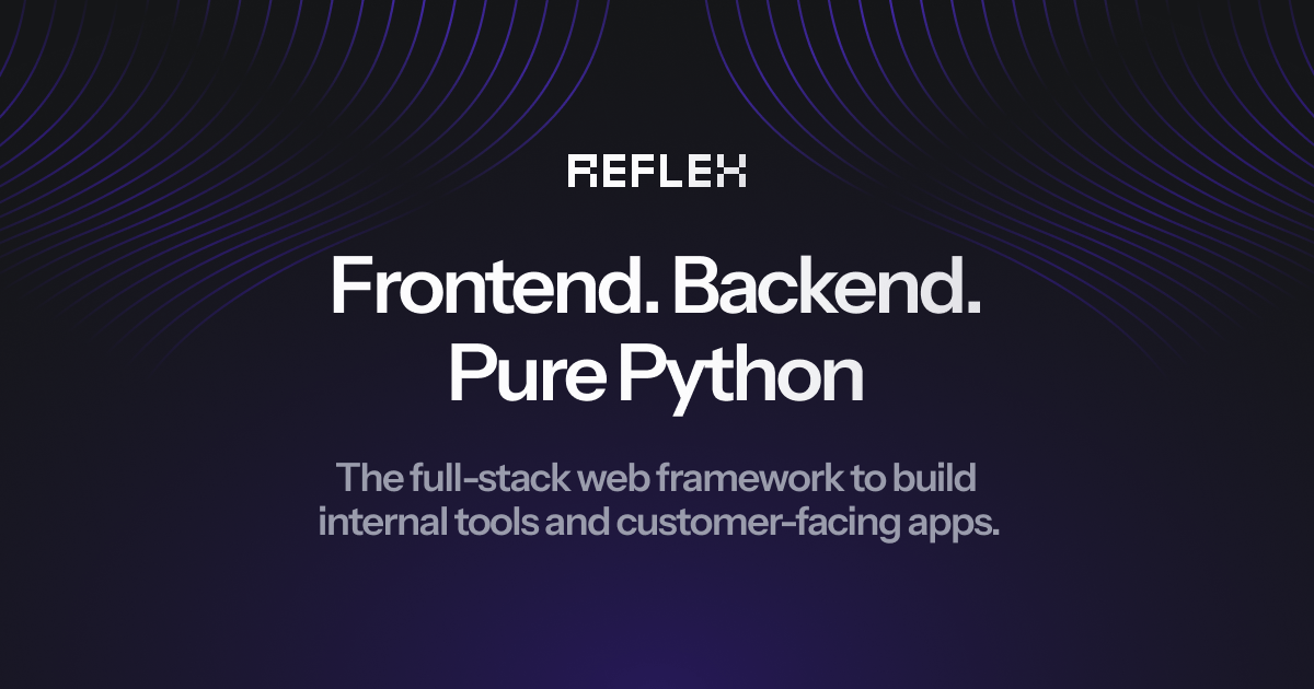 What is Reflex Framework? A Full-stack Python Framework - Tutorial emka